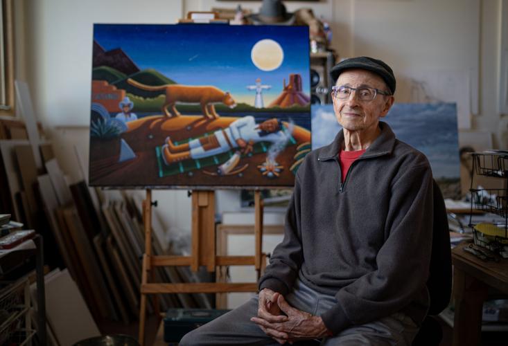 Friends help Native artist with ALS complete unfinished works | Local ...
