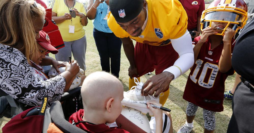 RG3 reflects on ups and downs at Redskins camp | Sports ...
