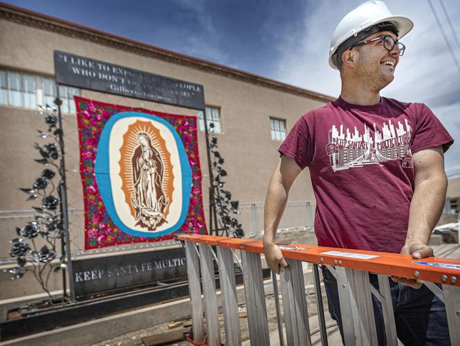 Installation honoring 'Multi-Cultural' mural on display in front of new ...
