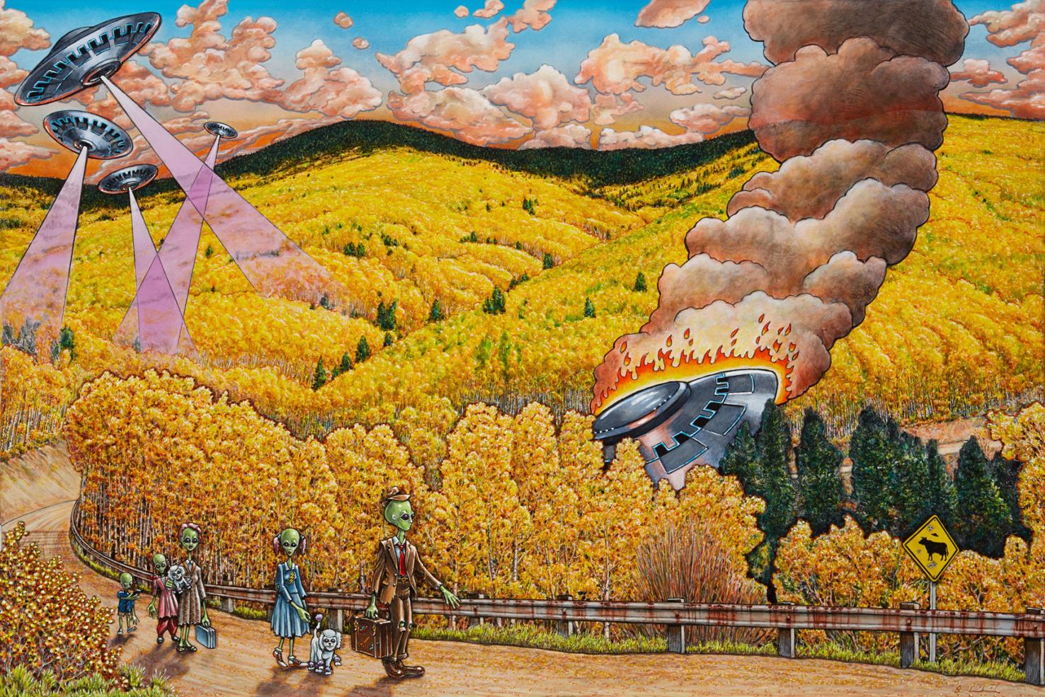 Dennis Larkins at KEEP Contemporary | Exhibitionism | santafenewmexican.com