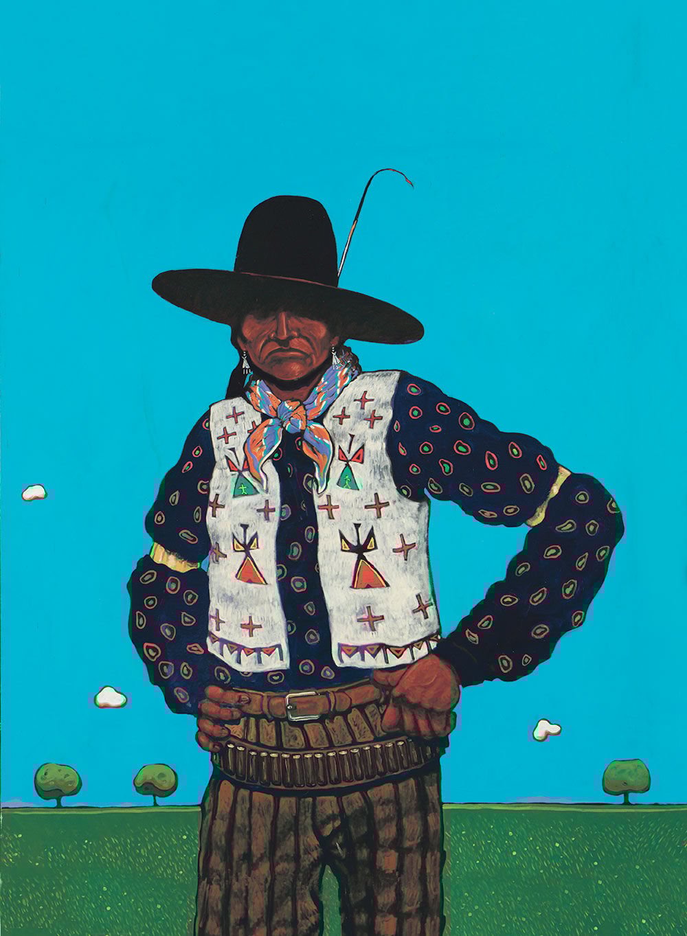 Native American original: The paintings of T.C. Cannon | Pasatiempo ...