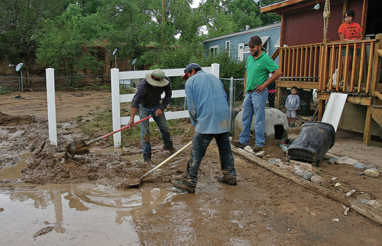 Floodwaters wreak havoc at Pojoaque mobile home park | Local News ...