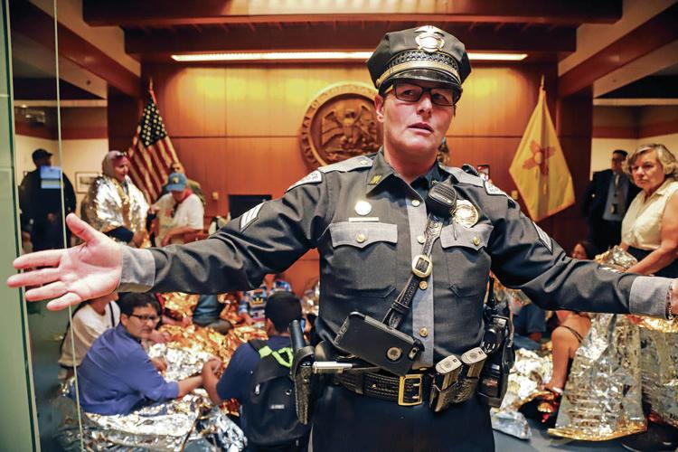 New Mexico police arrest protesters at state Capitol | Local News ...
