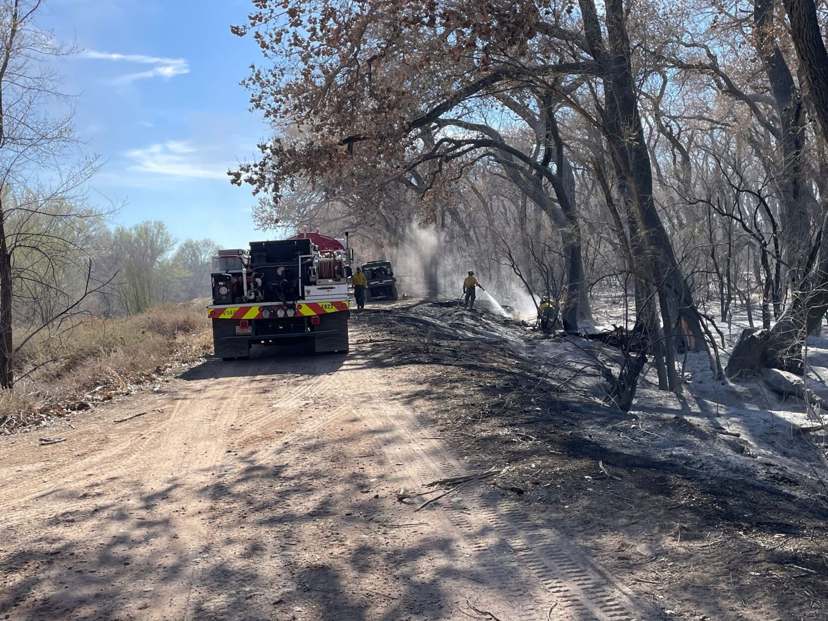 Valencia County wildfire down to 300 acres | Local News ...