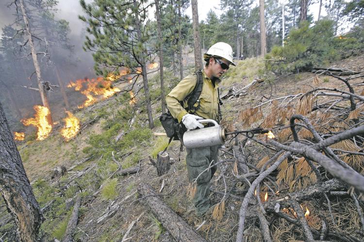 Firefighters fight fire with fire to secure watershed | Local News ...