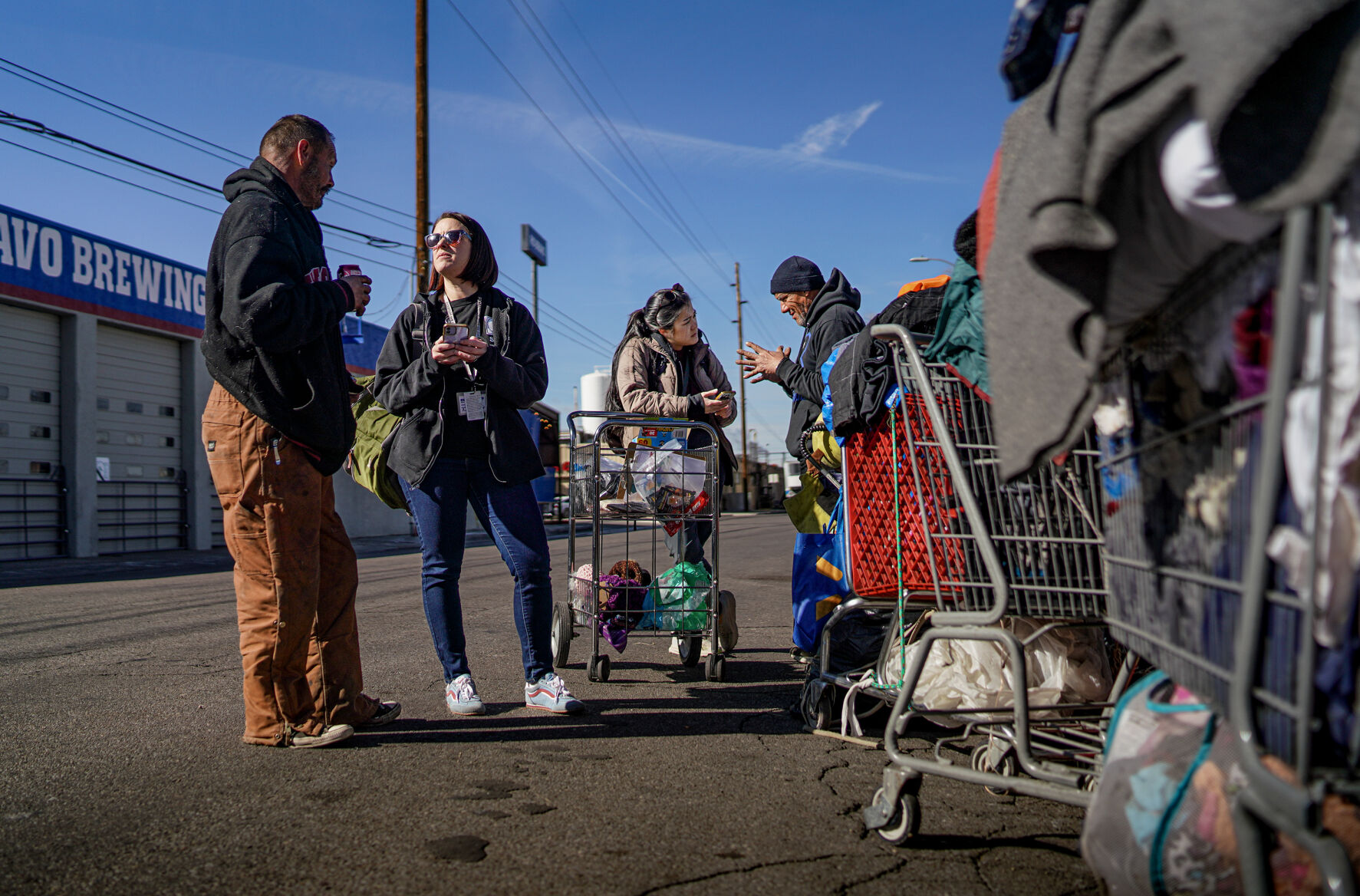 Scores of volunteers document New Mexico's homeless for annual Point In ...