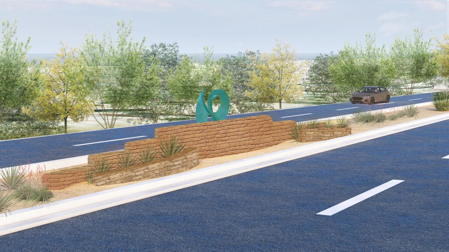 Designs unveiled for Santa Fe gateway median improvement | Local News ...