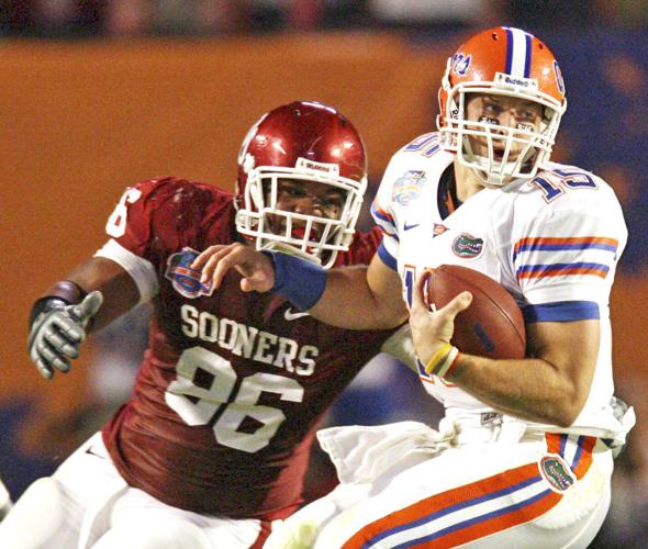 NCAA football: Tebow, Florida win second national title in three years ...