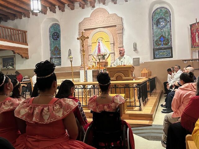 'Promise kept': Ushering in 312th Fiesta, a predawn Mass at Rosario ...