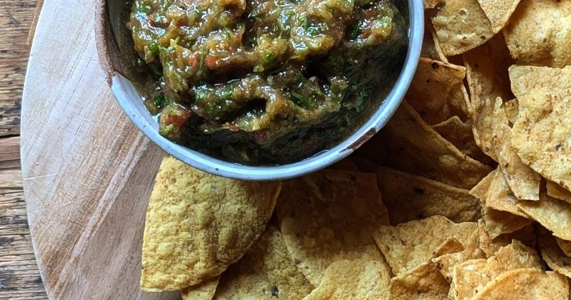 Fresh from the fire: Hatch green chile salsa | Taste ...
