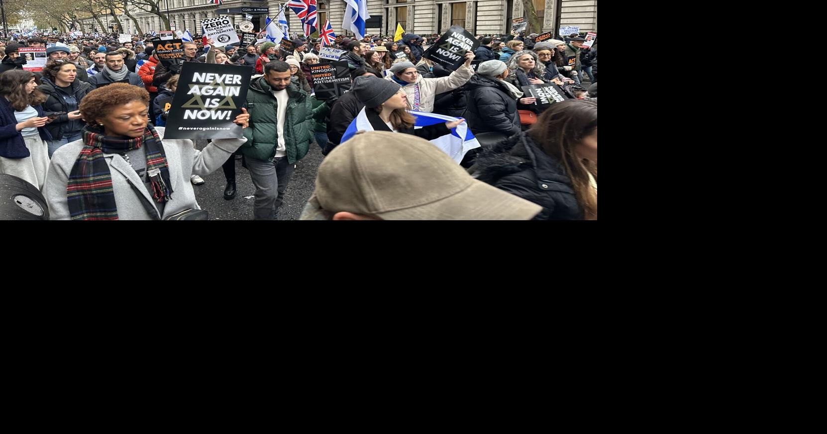 Britons show solidarity with Jewish people | My View ...