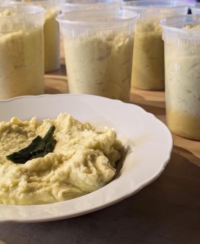Green chile potato purée all about possiblities | Taste ...