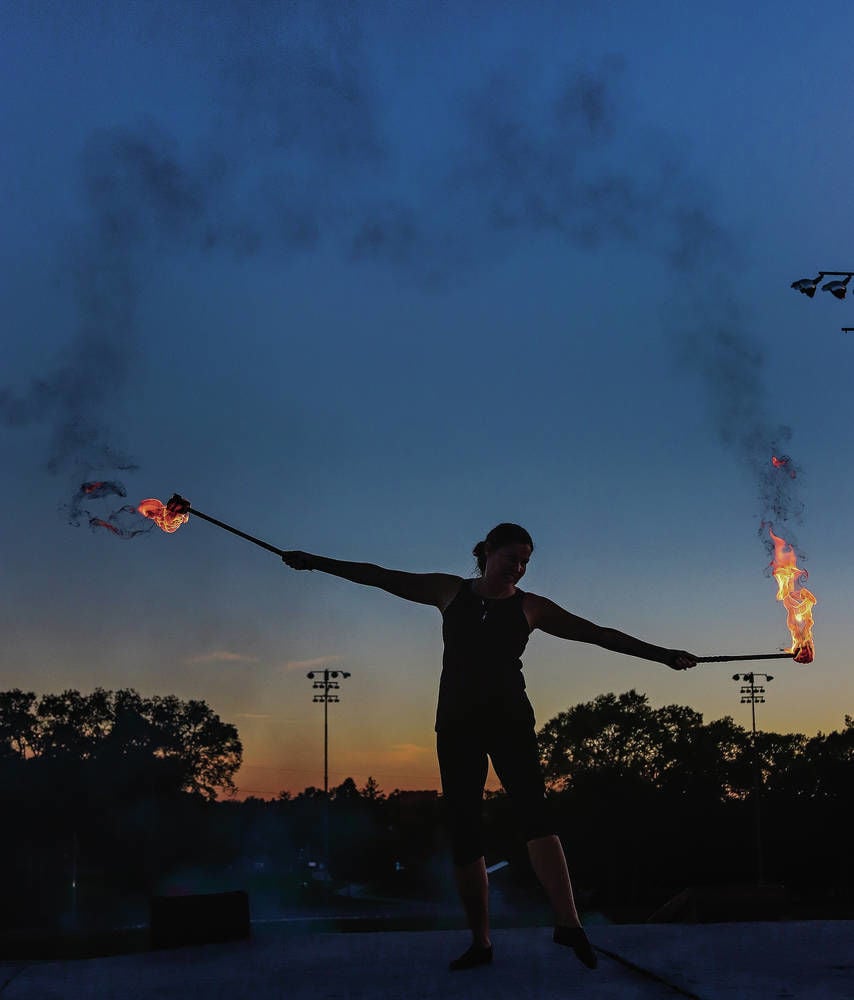Zozobra Fire Dancer’s role all about carrying the torch | Local News ...