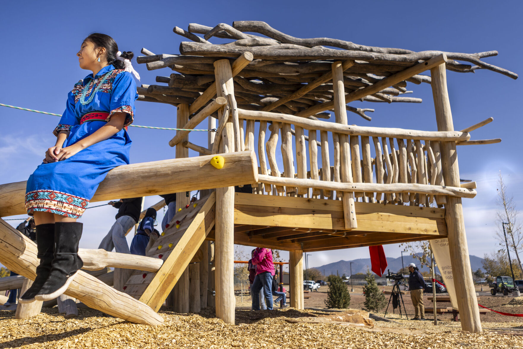 Student-designed schoolyard at Santa Fe Indian School | Local News ...