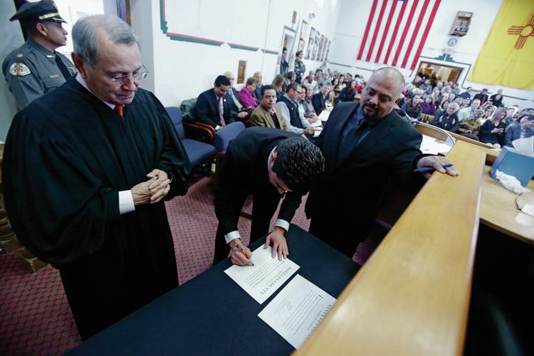 Serna, three county commissioners sworn in | Local News ...