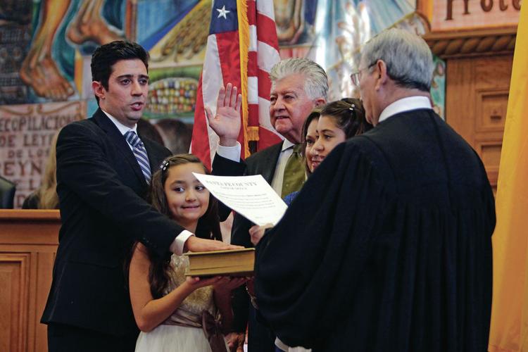 Serna, three county commissioners sworn in | Local News ...