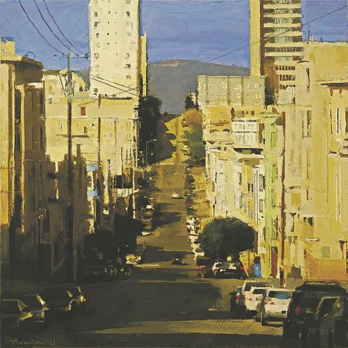 Urban nature: Ben Aronson's 'Arrivals & Departures' | Art ...