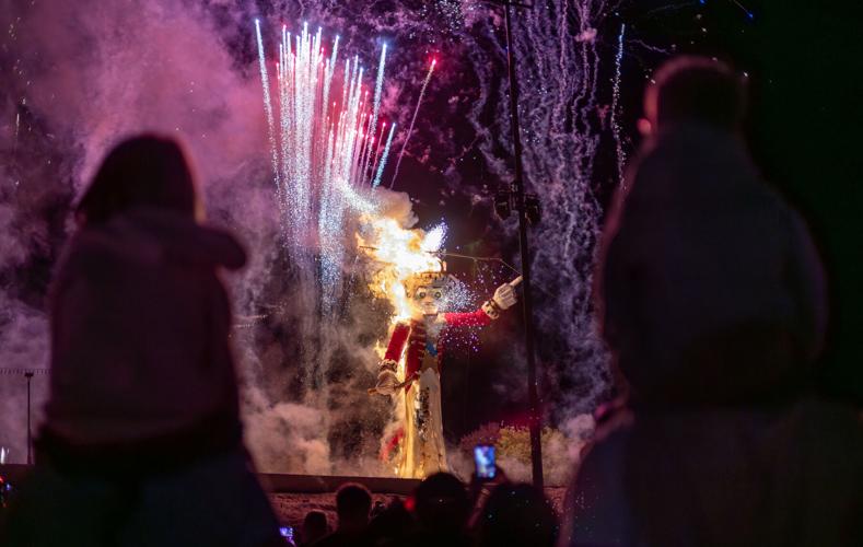 A New Beginning For Zozobra As Revelers Celebrate 76 And Fire Dancer
