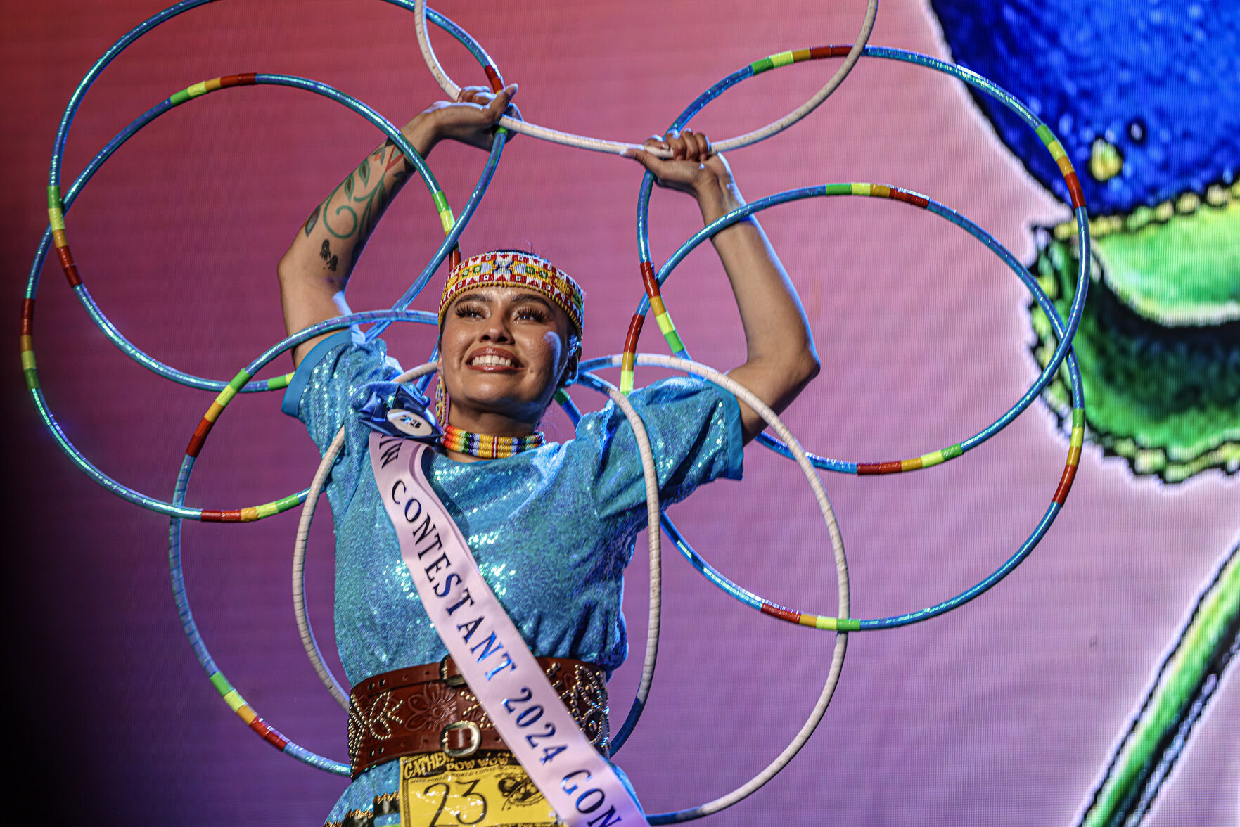 At Miss Indian World, some of the loudest cheers come from contestants ...