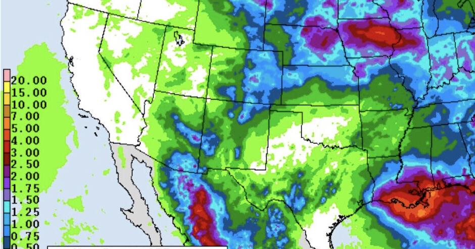 High risk of burn scar, arroyo flash flooding this week in 'monsoon ...