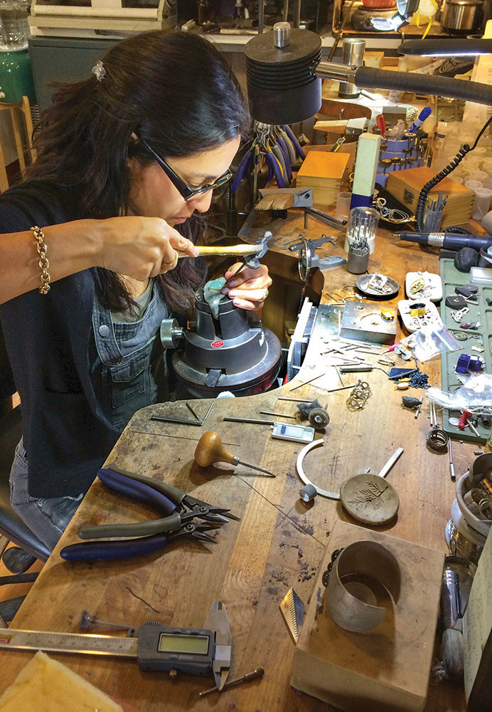 Clean lines inspired by nature: Native Treasures honoree Maria Samora ...