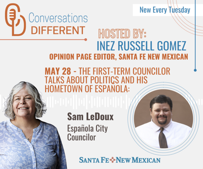 'Conversations Different': New Española City Councilor Sam LeDoux on his path to politics and ...