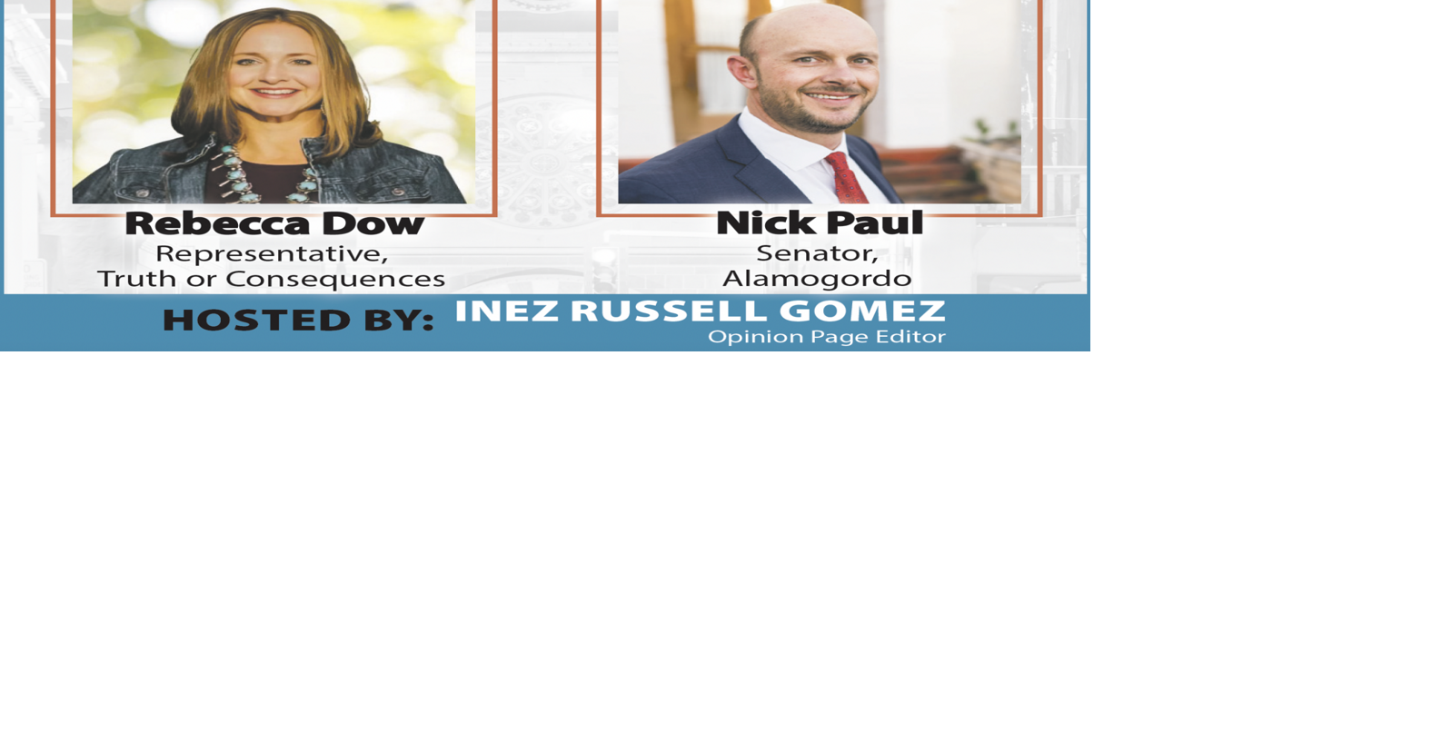 'Conversations Different': Rep. Dow, Sen. Paul speak on Republican and ...