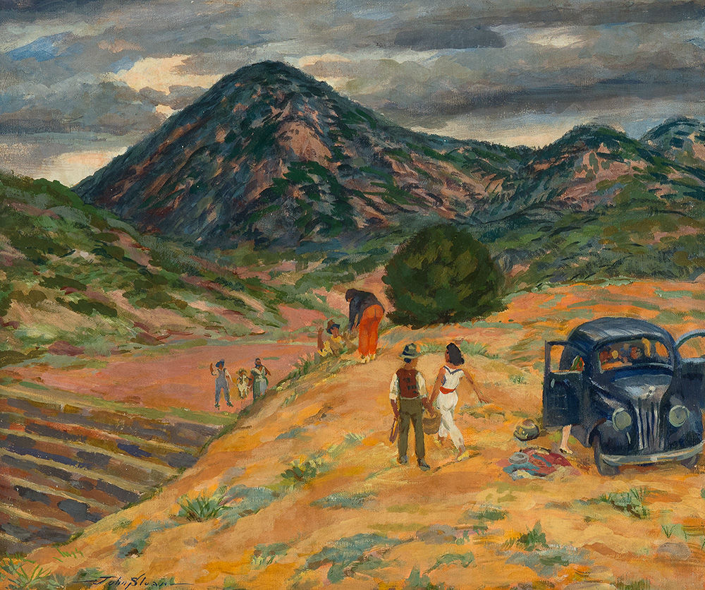 Summer stages: John Sloan in Santa Fe | Gallery Openings ...