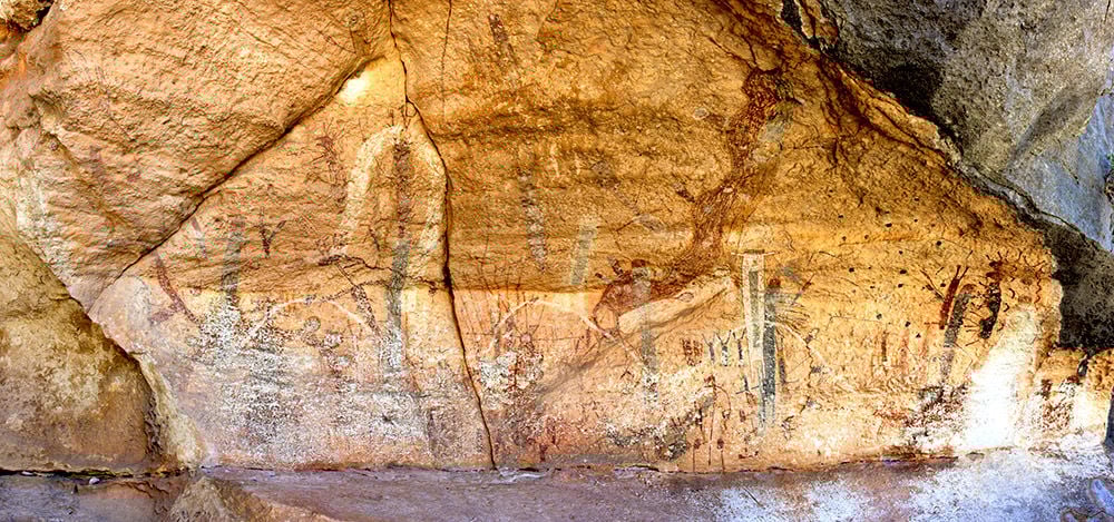 Hunter-gatherer-artists: The White Shaman Mural | Books ...