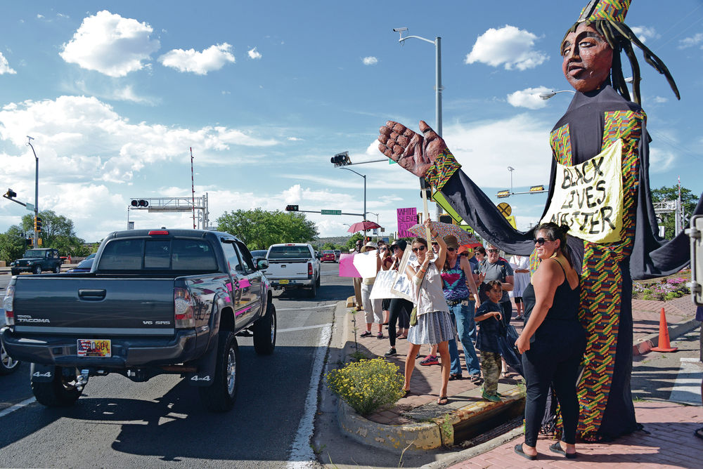 Scores rally in Santa Fe for Black Lives Matter | Local News ...