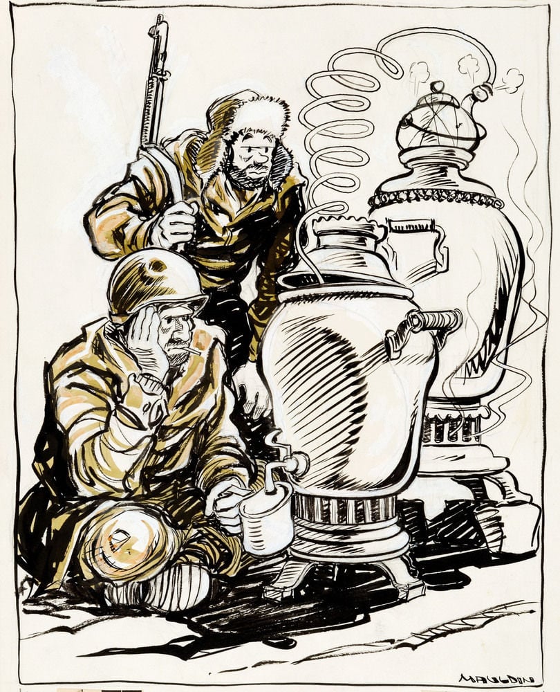 Bill Mauldin cartoons to be auctioned | Local News | santafenewmexican.com