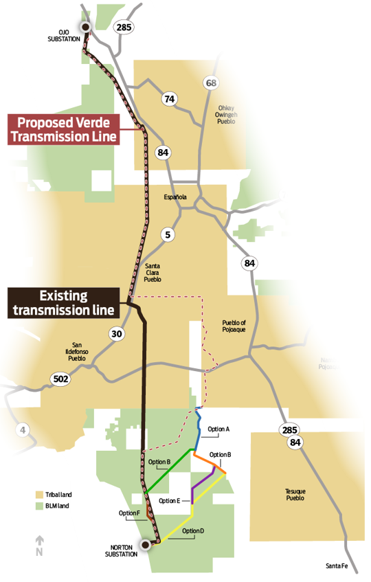 Northern New Mexico power line plan meets resistance | Local News ...
