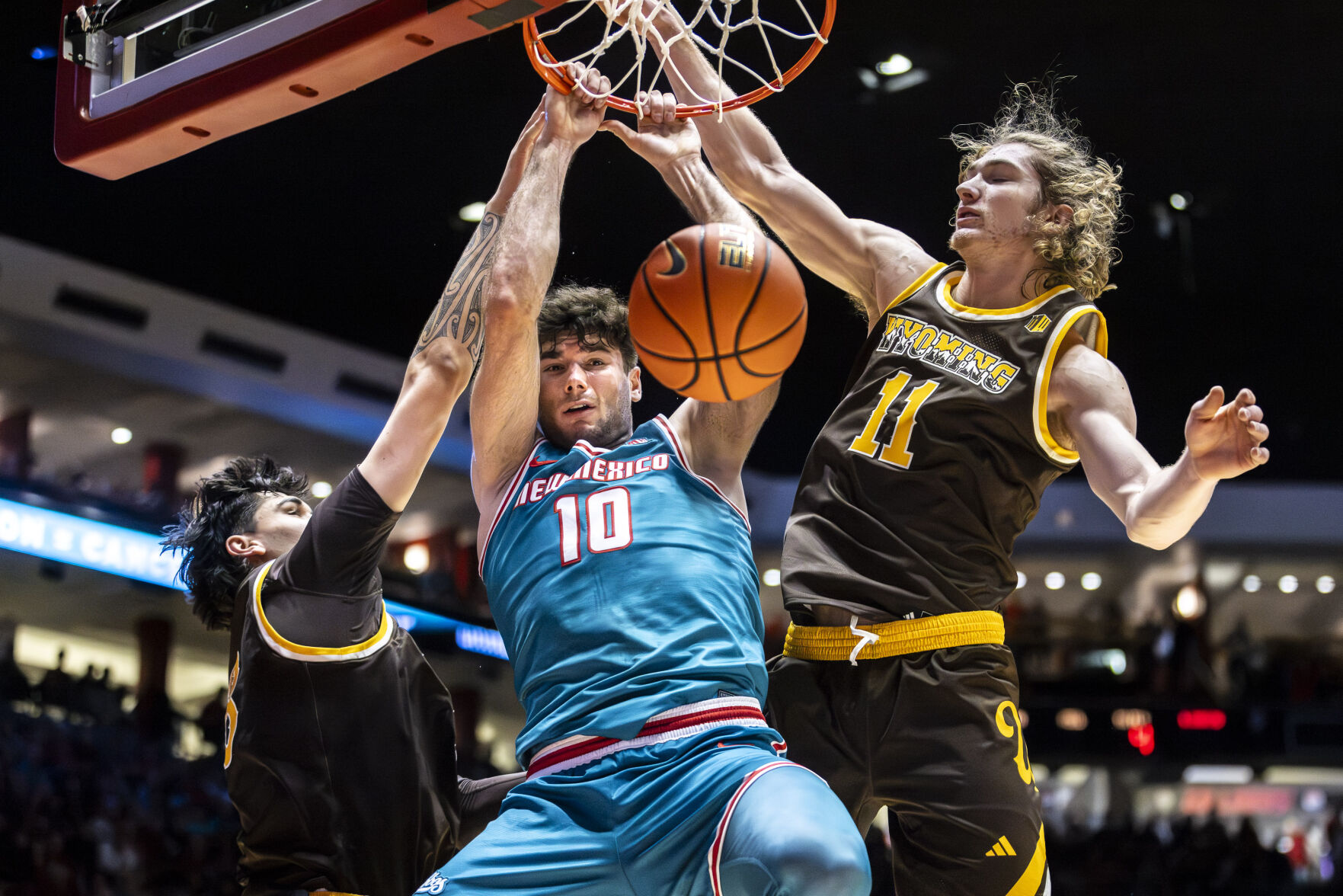 Three freshmen Lobos help deliver 78-58 win over Wyoming | Sports ...