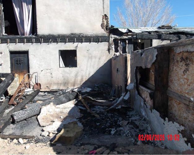 Santa Fe County weighs tearing down Agua Fría home, damaged by fire ...