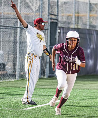 Vegas schools hit it big in opening round of state 3A softball ...