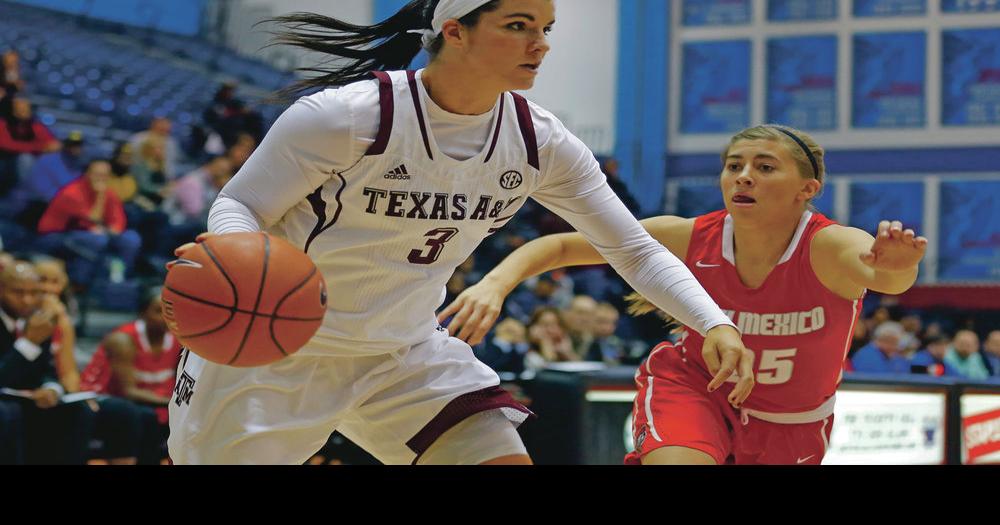 Walker leads No. 5 Texas A&M over New Mexico women's basketball team ...