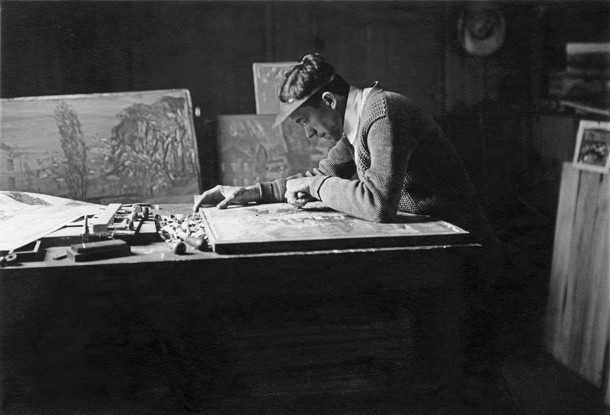 A master's imprint: The color woodcuts of Gustave Baumann | Art ...