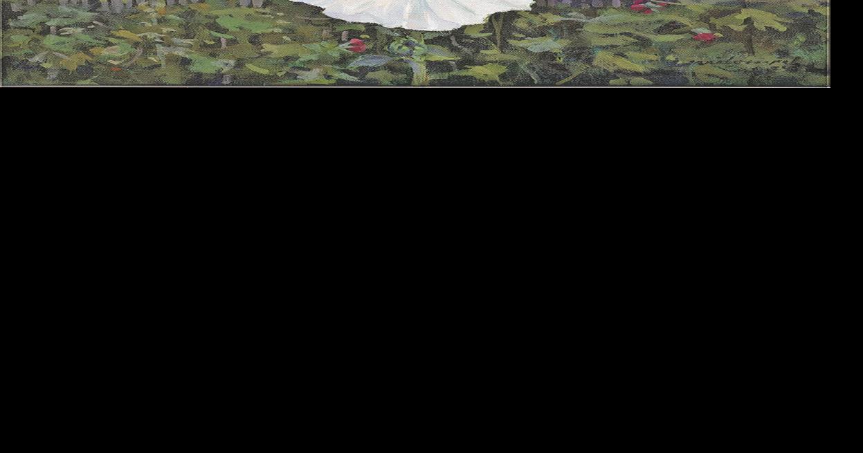 'Hollyhock and Fishers Peak' by Paul Milosevich | Pasatiempo ...