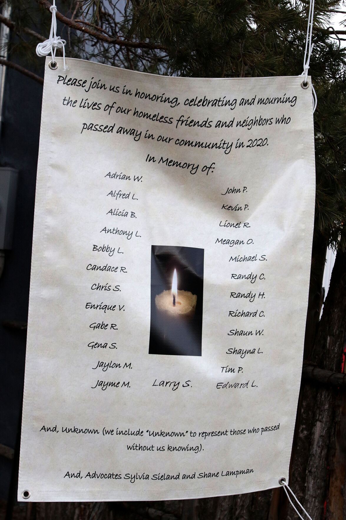 Memorial remembers Santa Fe homeless people who died in 2020 | Local ...