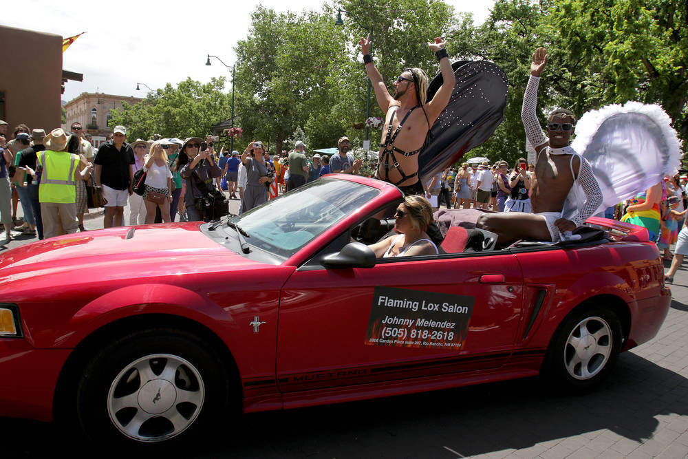 LGBT community gathers in Santa Fe to show their pride | Local News ...