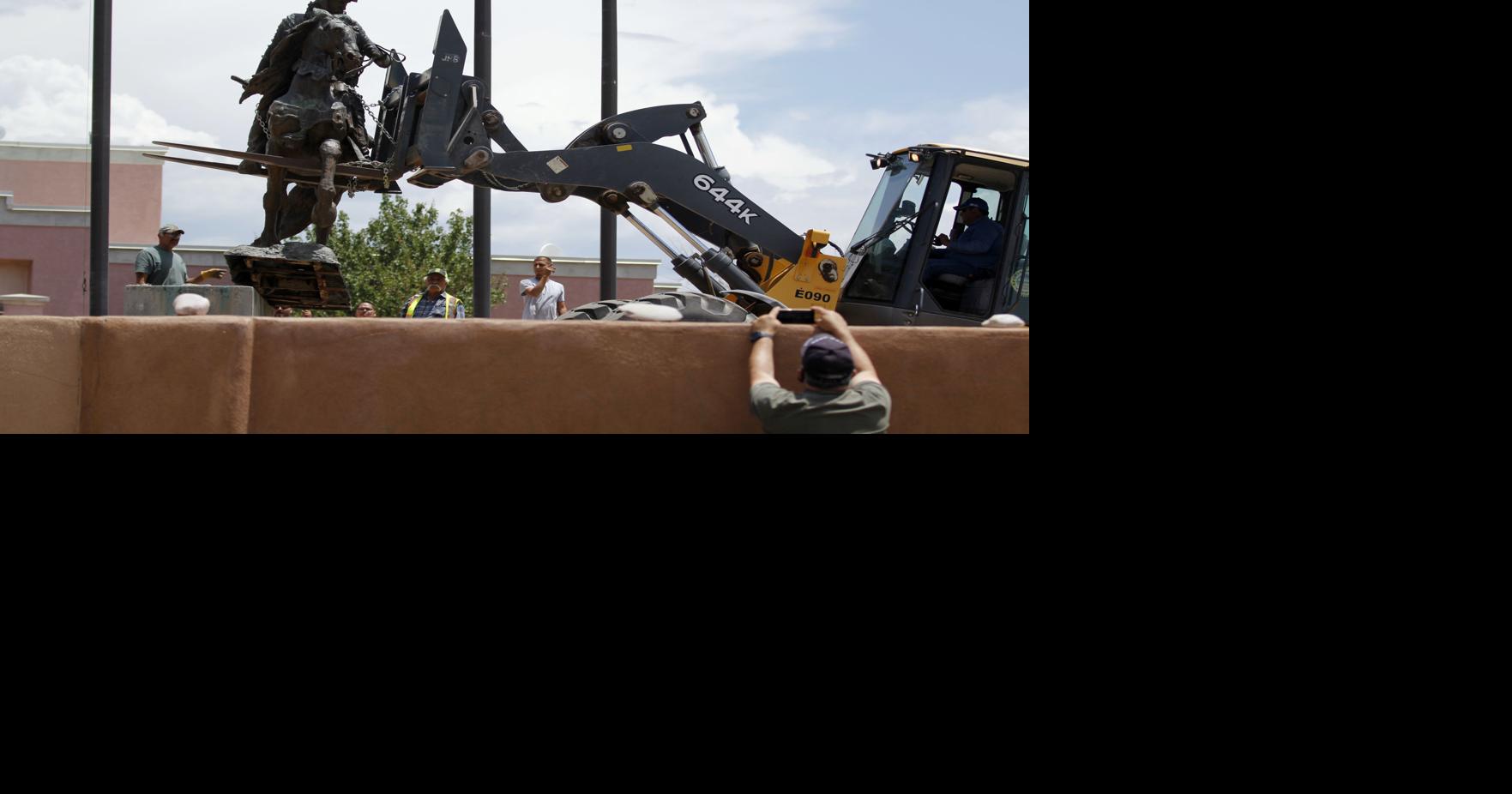 Controversial Oñate statue headed to new home in Española | Local News ...