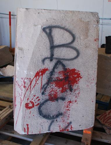 First look at obelisk rubble: Santa Fe group shares photos of Soldiers ...