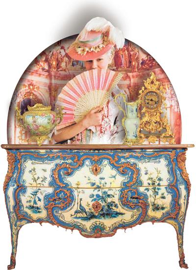 Mixed Media: Talk about continuous curves: Rococo style | Art ...