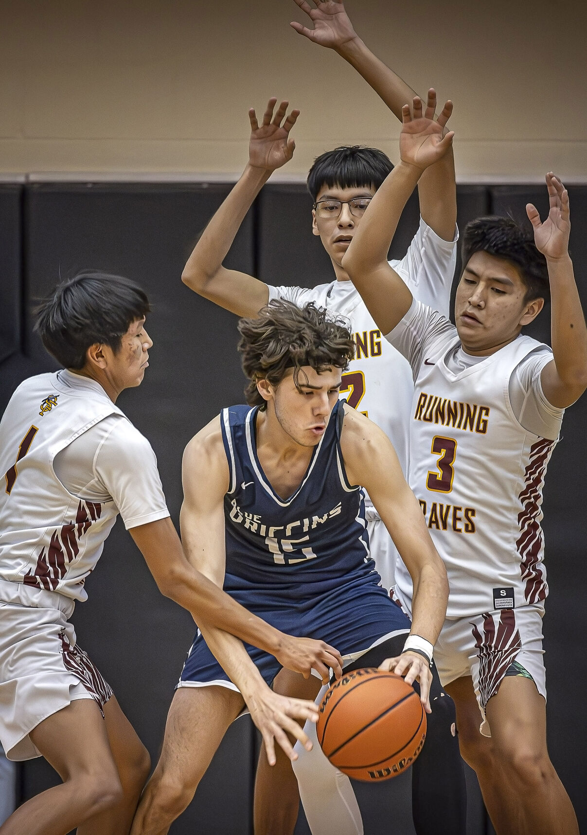 Braves refuse to wilt in face of shooting woes to ward off Blue ...