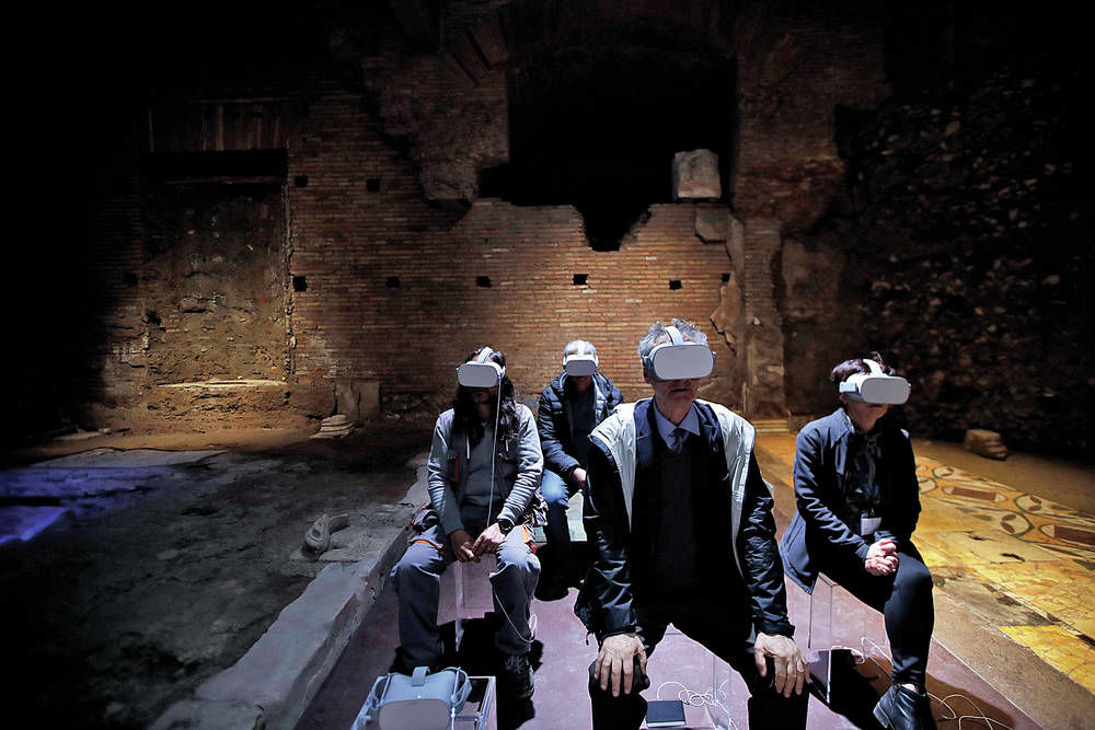 Nero’s opulent, newly restored Domus Transitoria reopens | News ...