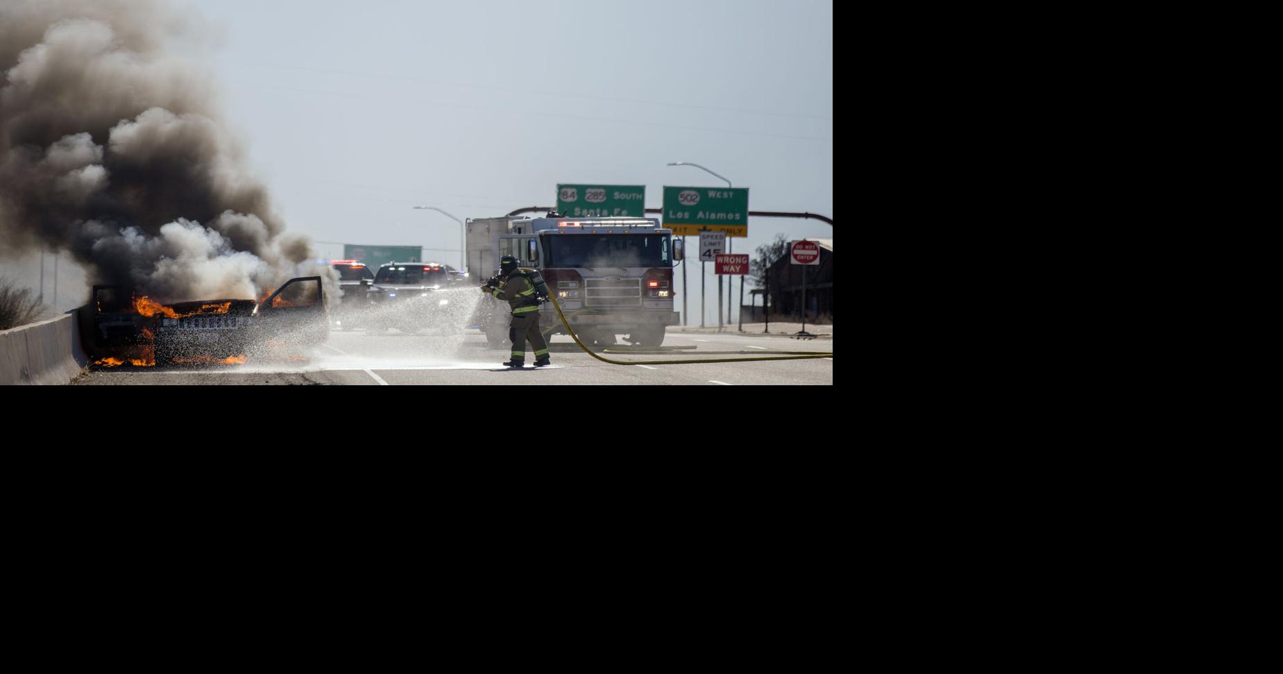 Fire on the freeway | Local News | santafenewmexican.com