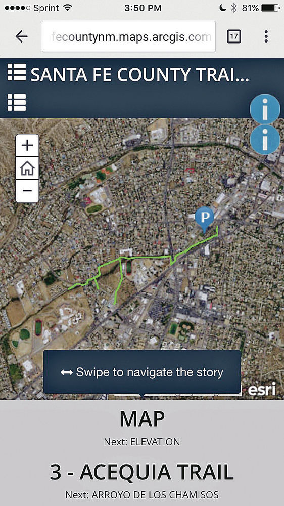 Santa Fe County develops online trails map | Features | santafenewmexican.com