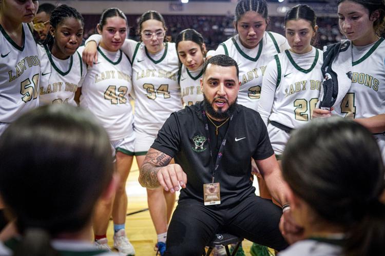 Lady Dons use pressure to break down Skyhawks, advance to 3A semis ...