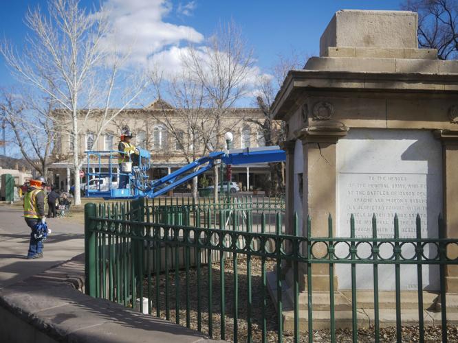 Santa Fe officials to consider display of obelisk pieces after raucous ...