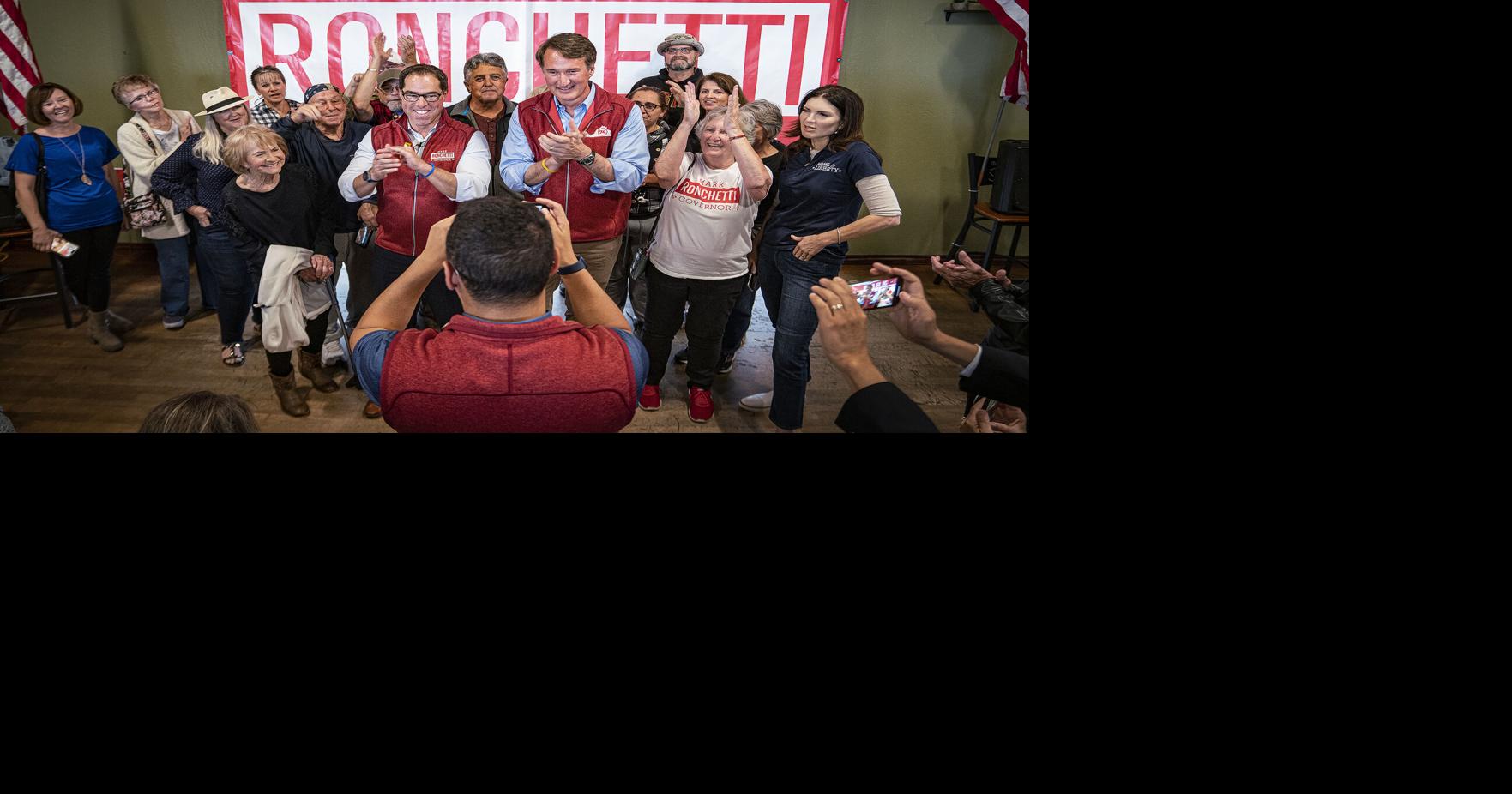 Virginia governor Youngkin stumps for Ronchetti in New Mexico | Local ...